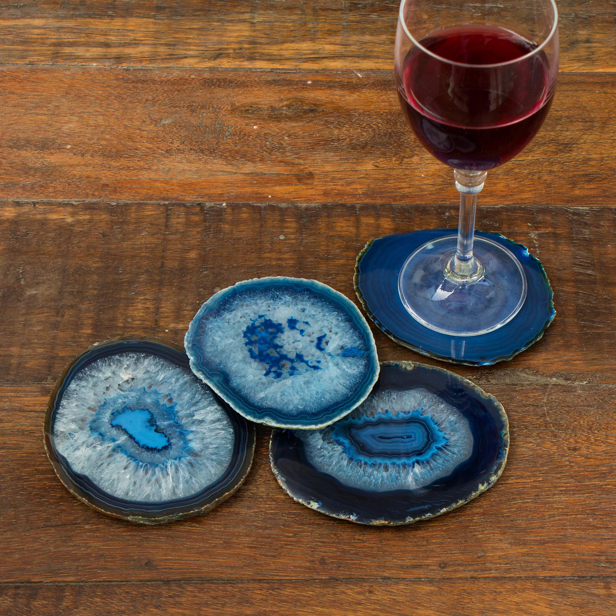 George Oliver 4 Piece Coaster Set & Reviews | Wayfair