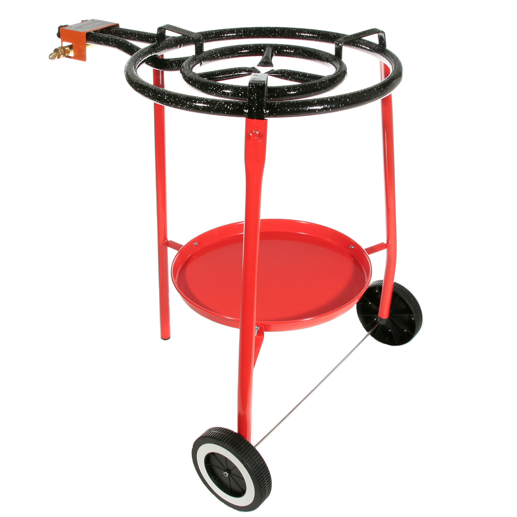 Garcima Paella Cooking Kit On Wheels With 18-inch Pan | Wayfair