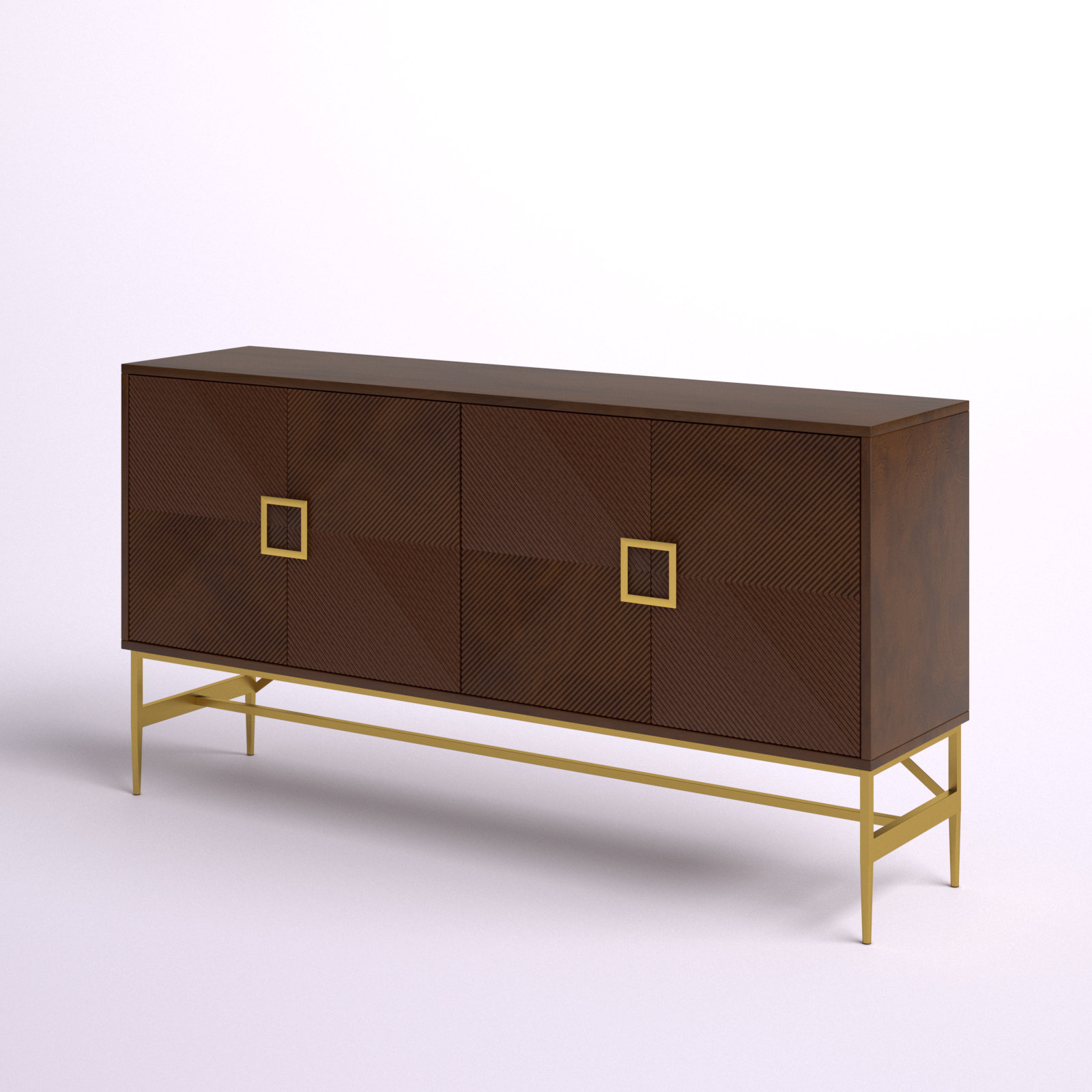 Willa Arlo™ Interiors Pabon 65'' Modern Storage Sideboard with Metal ...
