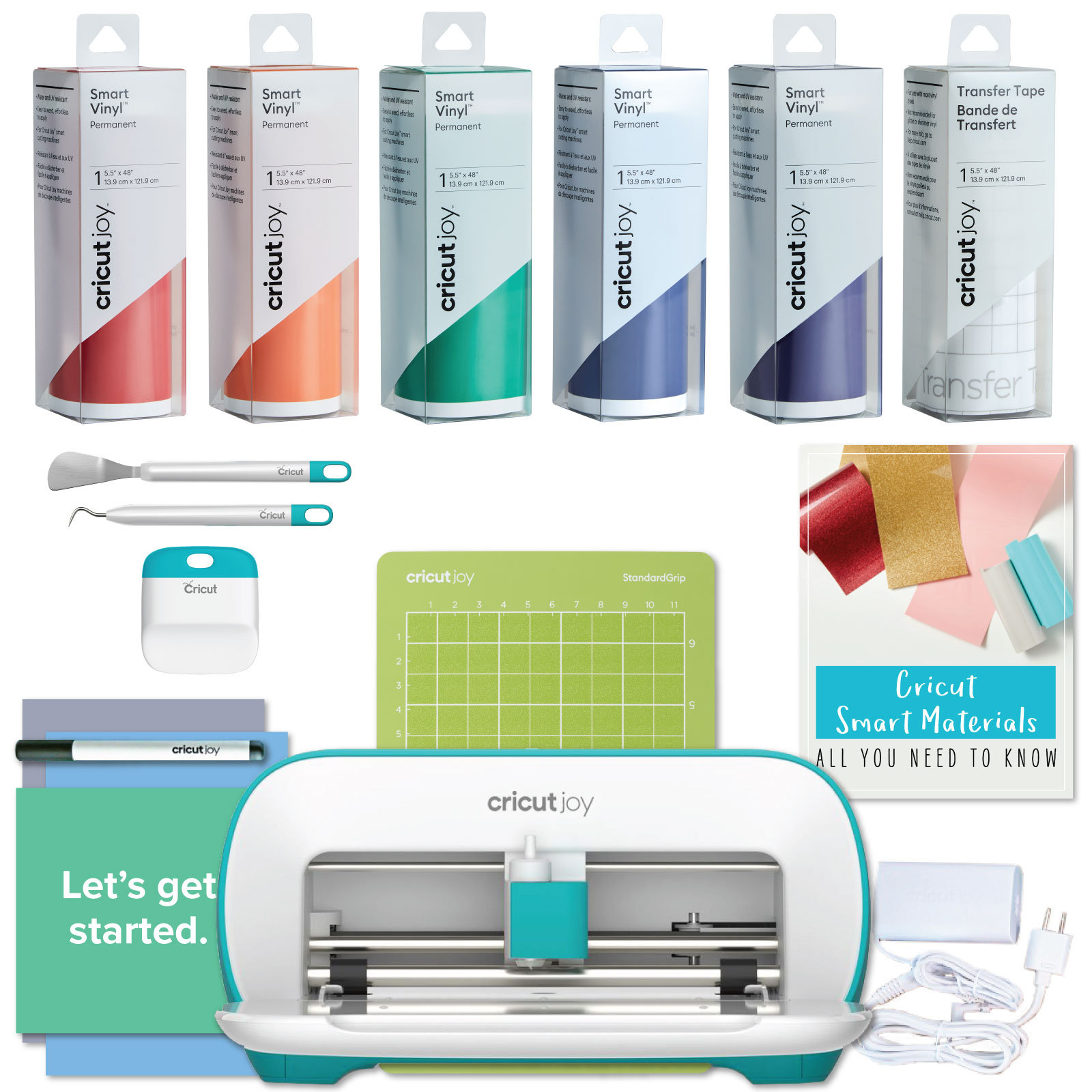 Cricut Joy Cutting Machine Rainbow Vinyl Bundle & Reviews | Wayfair