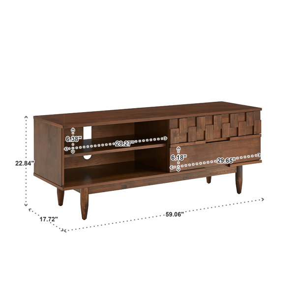 Mercury Row® Petterson TV Stand for TVs up to 65" & Reviews | Wayfair