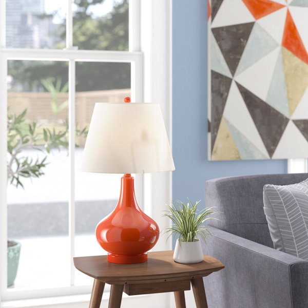 Brayden Studio® Glass Table Lamp & Reviews | Wayfair