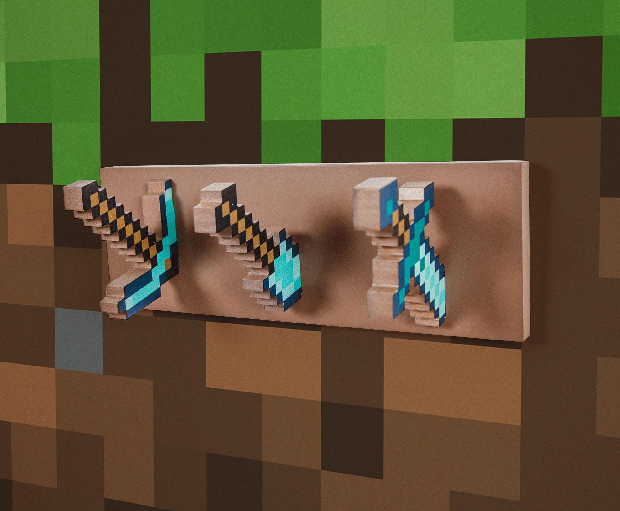 Ukonic Portemanteaux Minecraft - Wayfair Canada