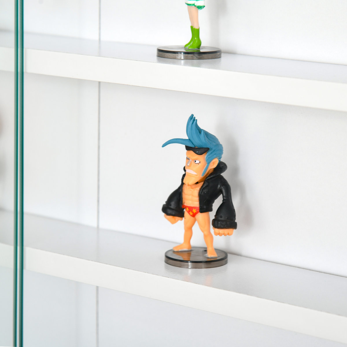 HomCom 23.6'' H x 31.5'' W Particleboard Trophy Display Case & Reviews ...