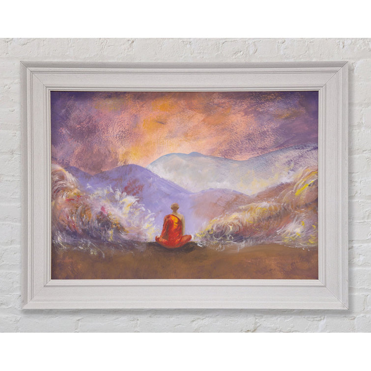 Union Rustic Monk On The Hilltop - Single Picture Frame Art Prints ...