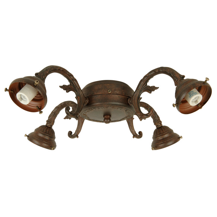 Fleur De Lis Living 17.25'' 4 - Light Light Fitter | Wayfair