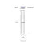 Bedford Sheds Clifton Vertical Designer Radiator | Wayfair.co.uk