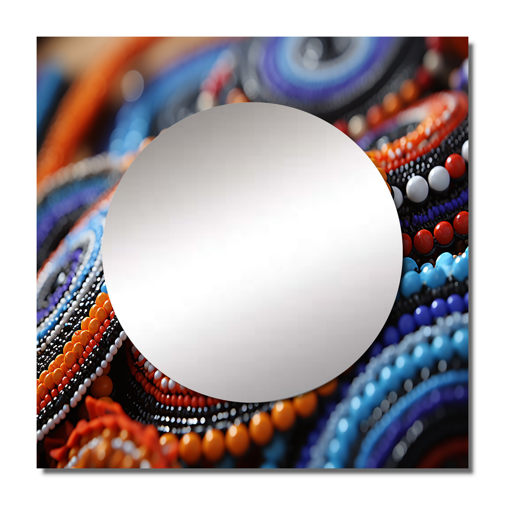 Design Art African Tribes Samburu Beadwork II - African Tribes Square ...