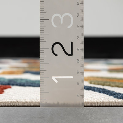 Well Woven Dorado Neveh Floral Beige/Brown Indoor/Outdoor Hi-Lo Area ...