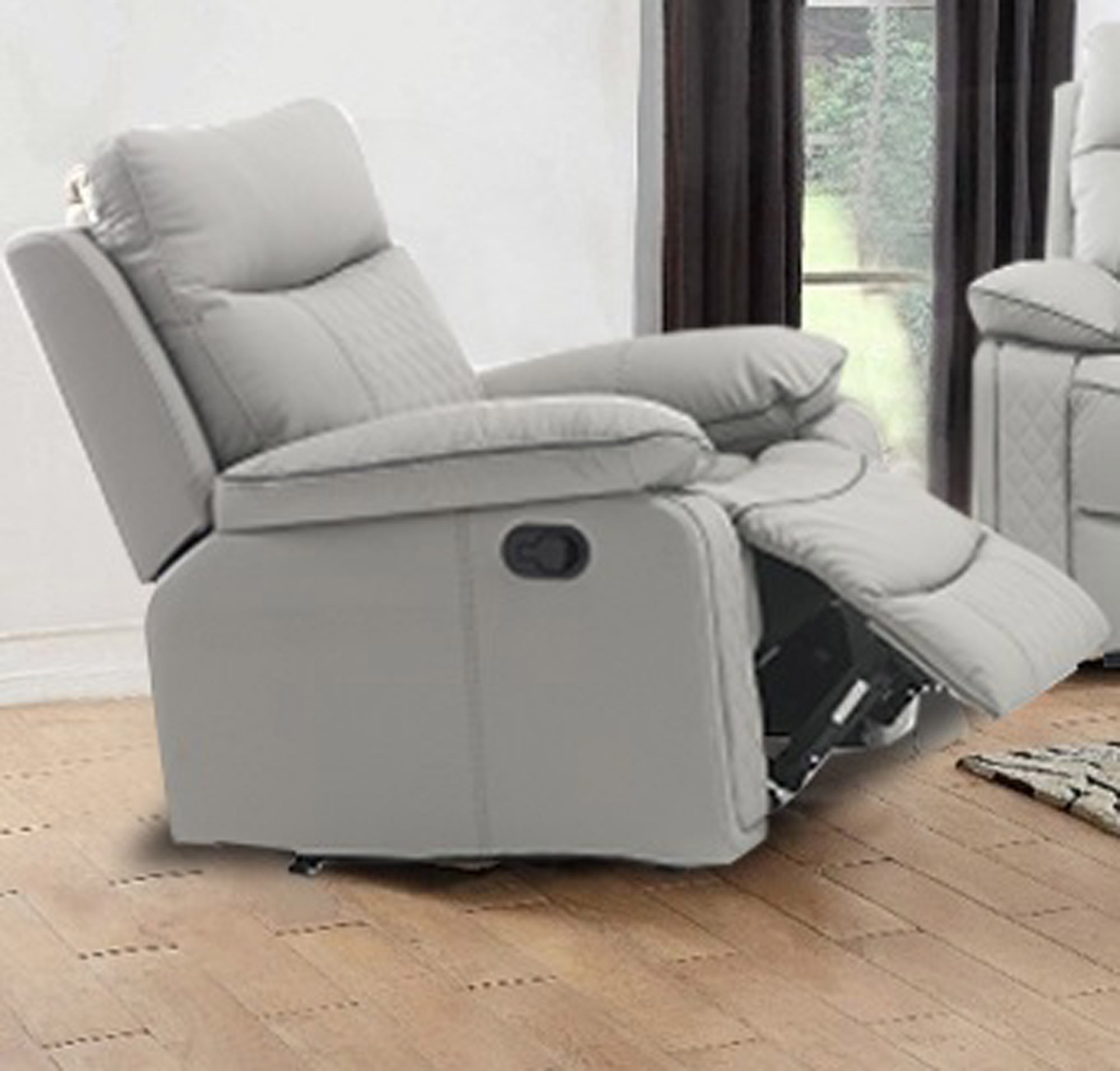 Latitude Run® CHAIR, GREY, Recliner Chair Modern Recliner Sofa | Wayfair