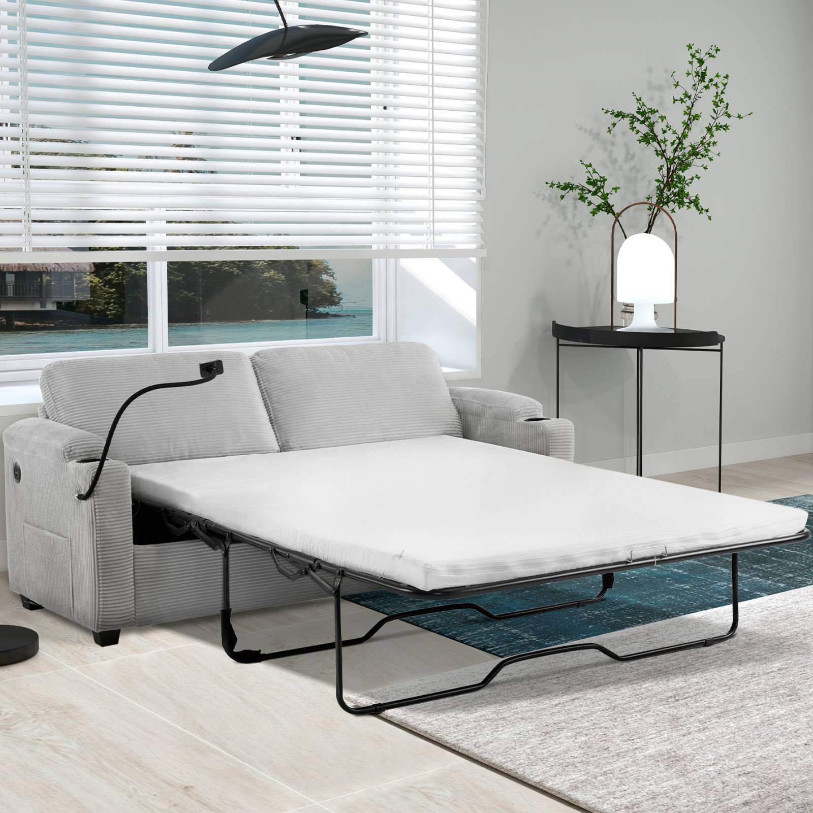 Latitude Run® 72.8" Upholstered Sleeper Sofa | Wayfair