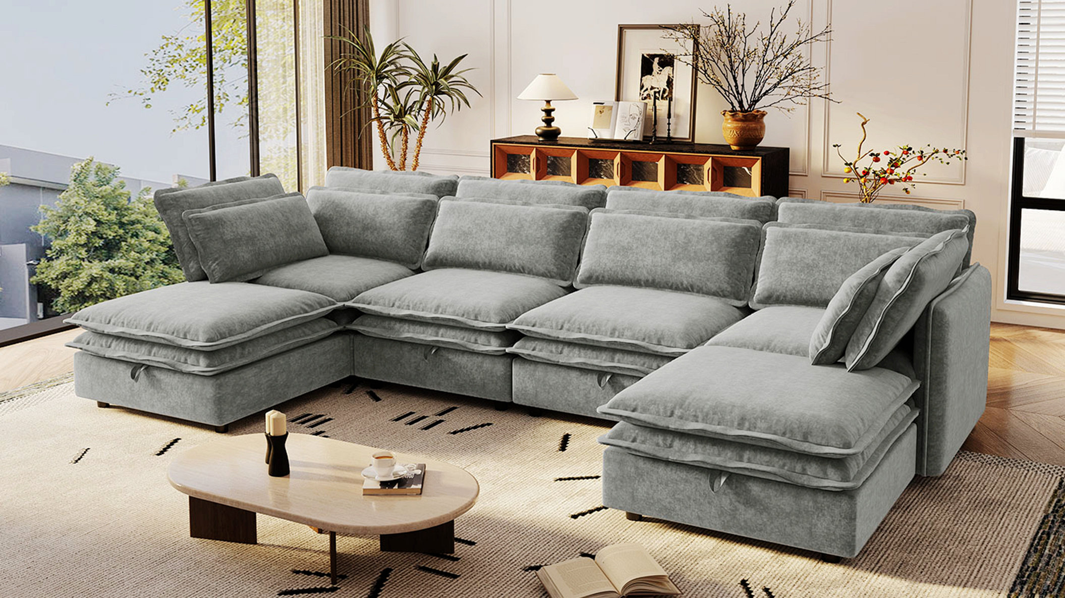 Latitude Run® Luxury Sleeper Sofa Bed with Soft Cushion - Ultimate ...