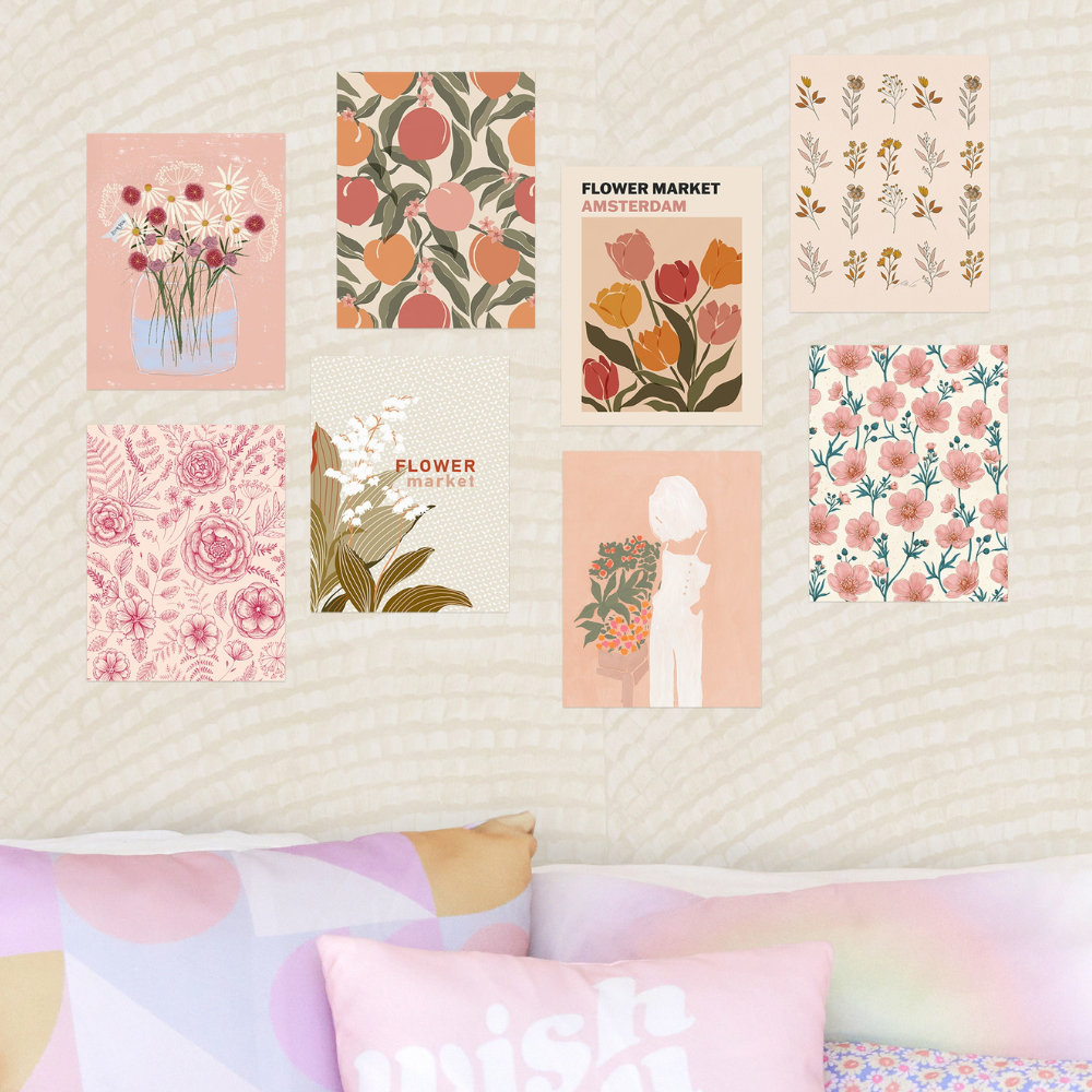 Society6 Quintessential Cozy Collage Kit - Pack of 8 | Wayfair
