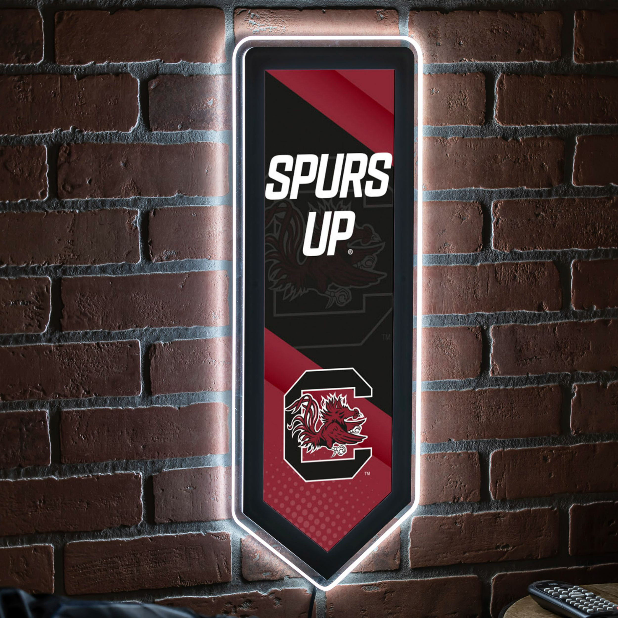 Evergreen Enterprises, Inc NCAA LED Pennant Shaped Lighted Wall Sign ...