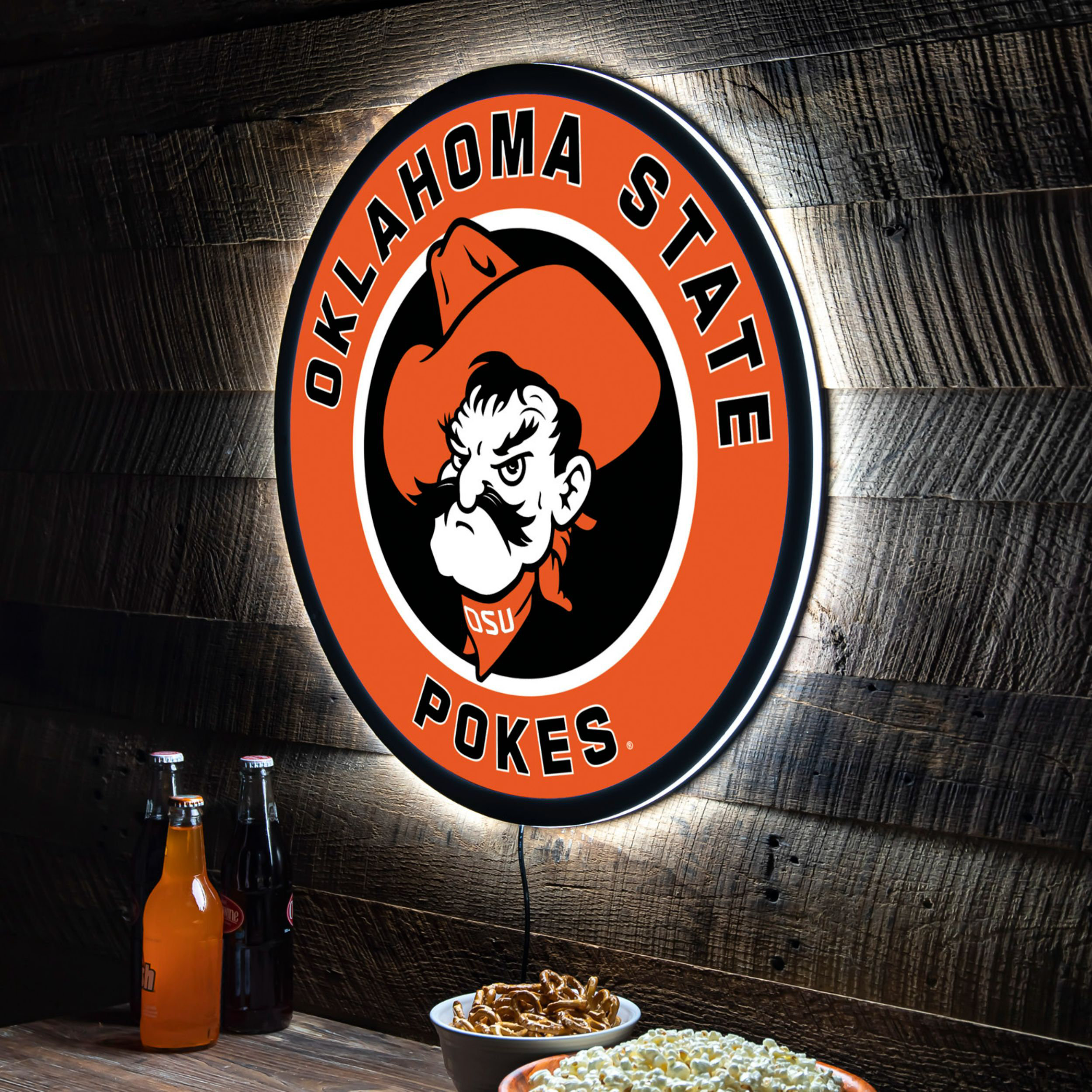 Evergreen Enterprises, Inc NCAA LED Round Lighted Wall Sign | Wayfair