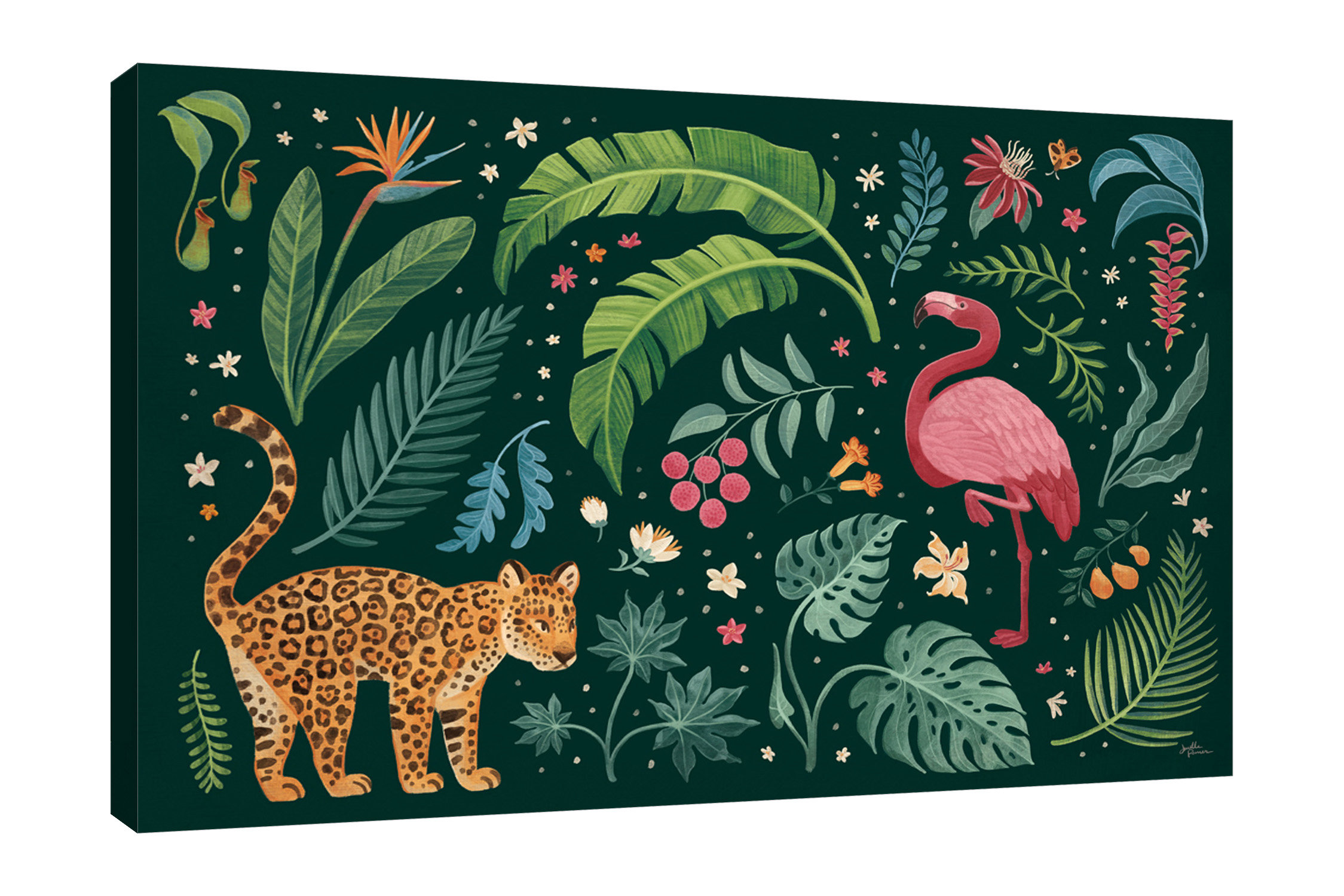 Jaxson Rea Jungle Love II by Janelle Penner - Wrapped Canvas Graphic ...