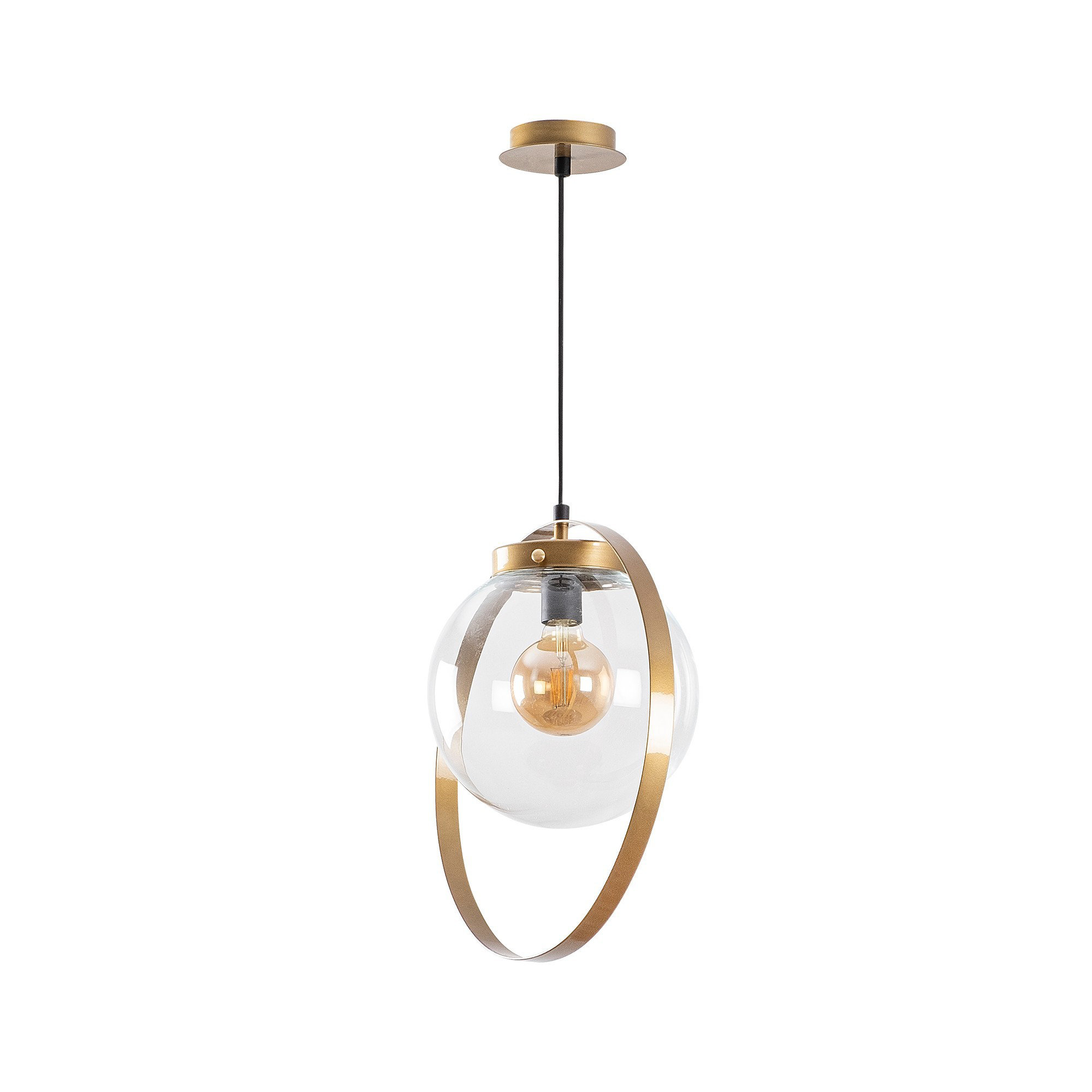 East Urban Home Liesel 1 - Light Unique Globe Pendant | Wayfair