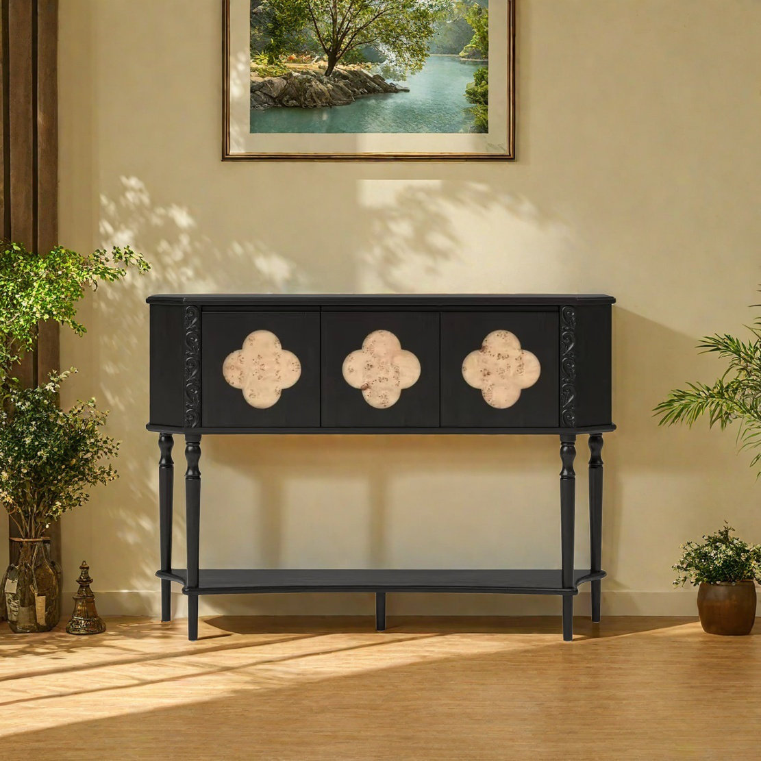 interanest Retro Multifunctional Console Table | Wayfair