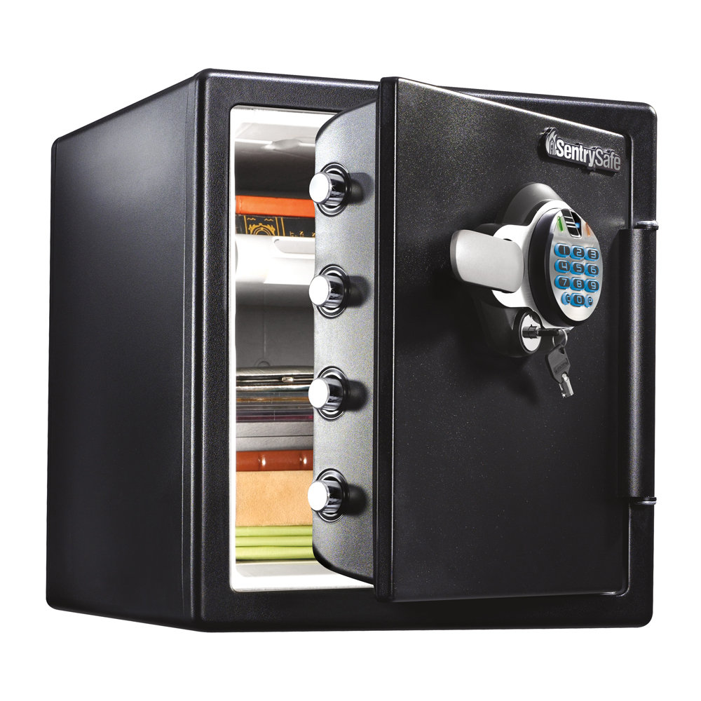 Sentry Safe SentrySafe 1.2 CuFt Fire/Water Security Safe with Biometirc ...