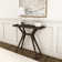 George Oliver Muhsina Cross Leg Console Table (36in / 910mm) & Reviews ...