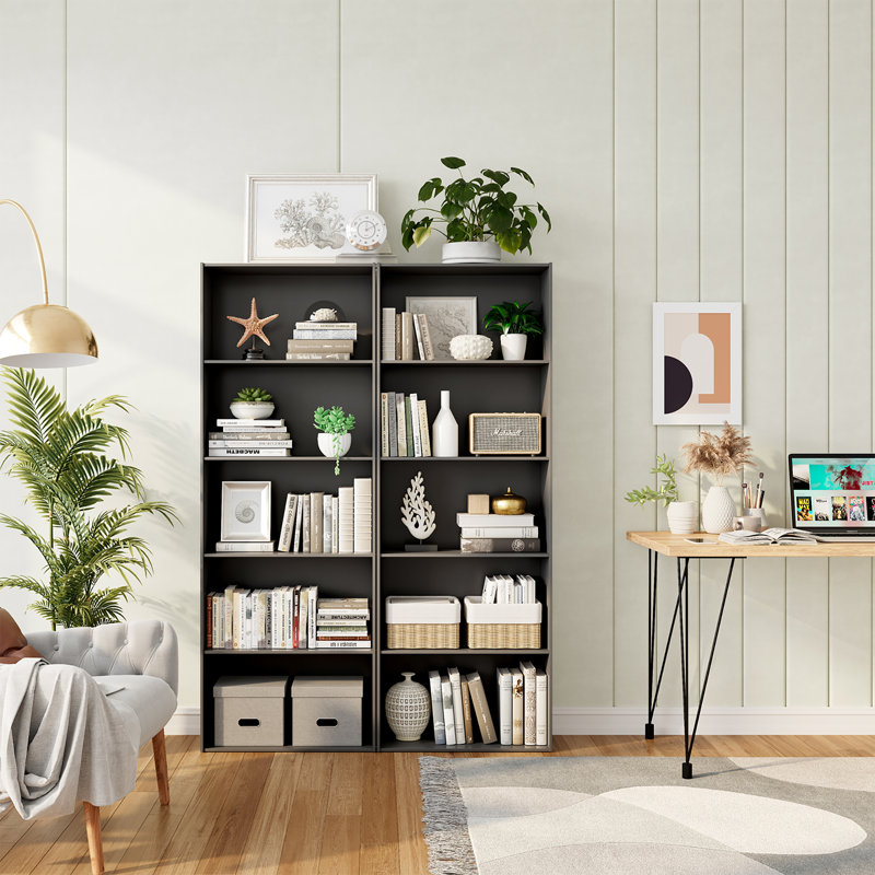 Wade Logan® Asuman Bookcase & Reviews | Wayfair