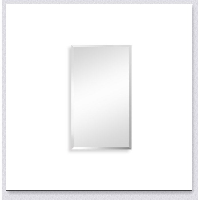 Brayden Studio® 15X26 Inch Medicine Cabinet With Mirror Aluminum ...