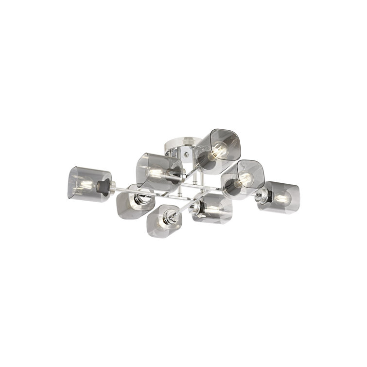 Mercer41 Demps 8 - Light Geometric Chandelier | Wayfair.co.uk