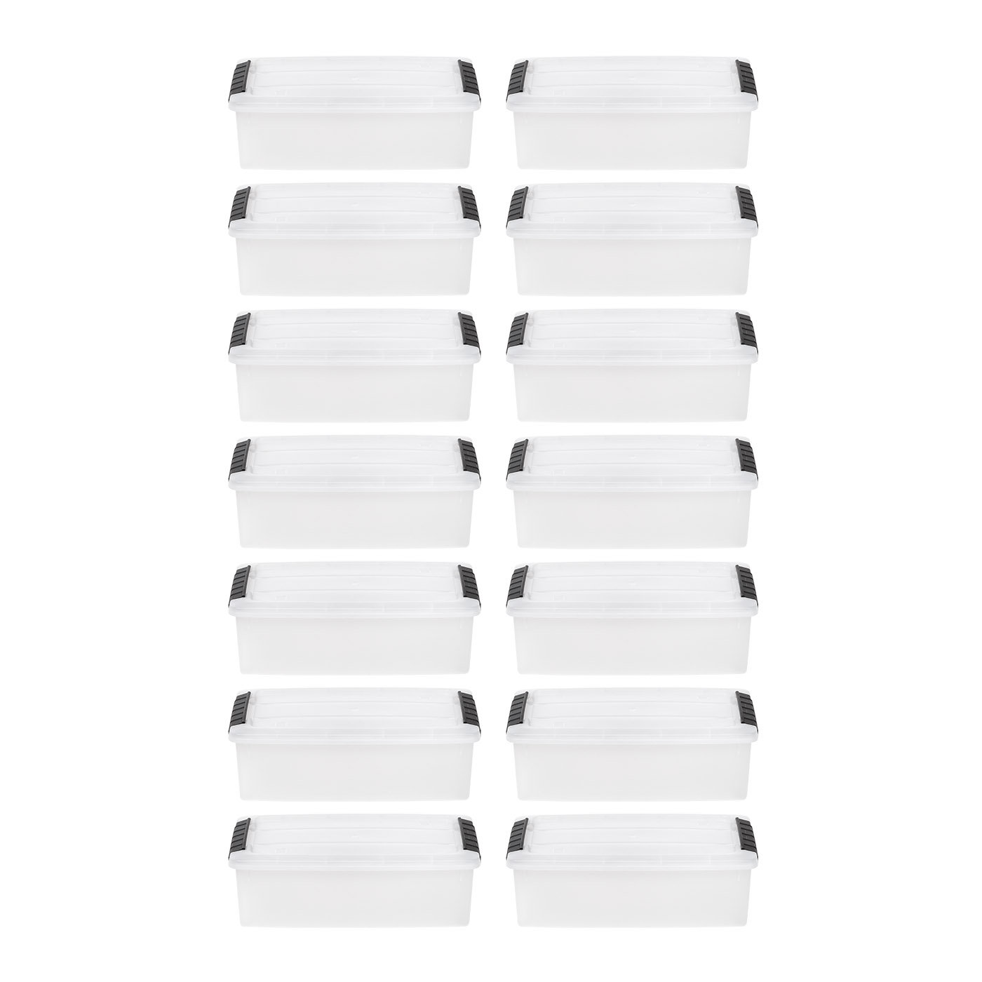 IRIS USA, Inc. Stack Pull Plastic Box Set & Reviews | Wayfair