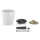 Lechuza Classico Color 28 self-watering round plastic planter with ...