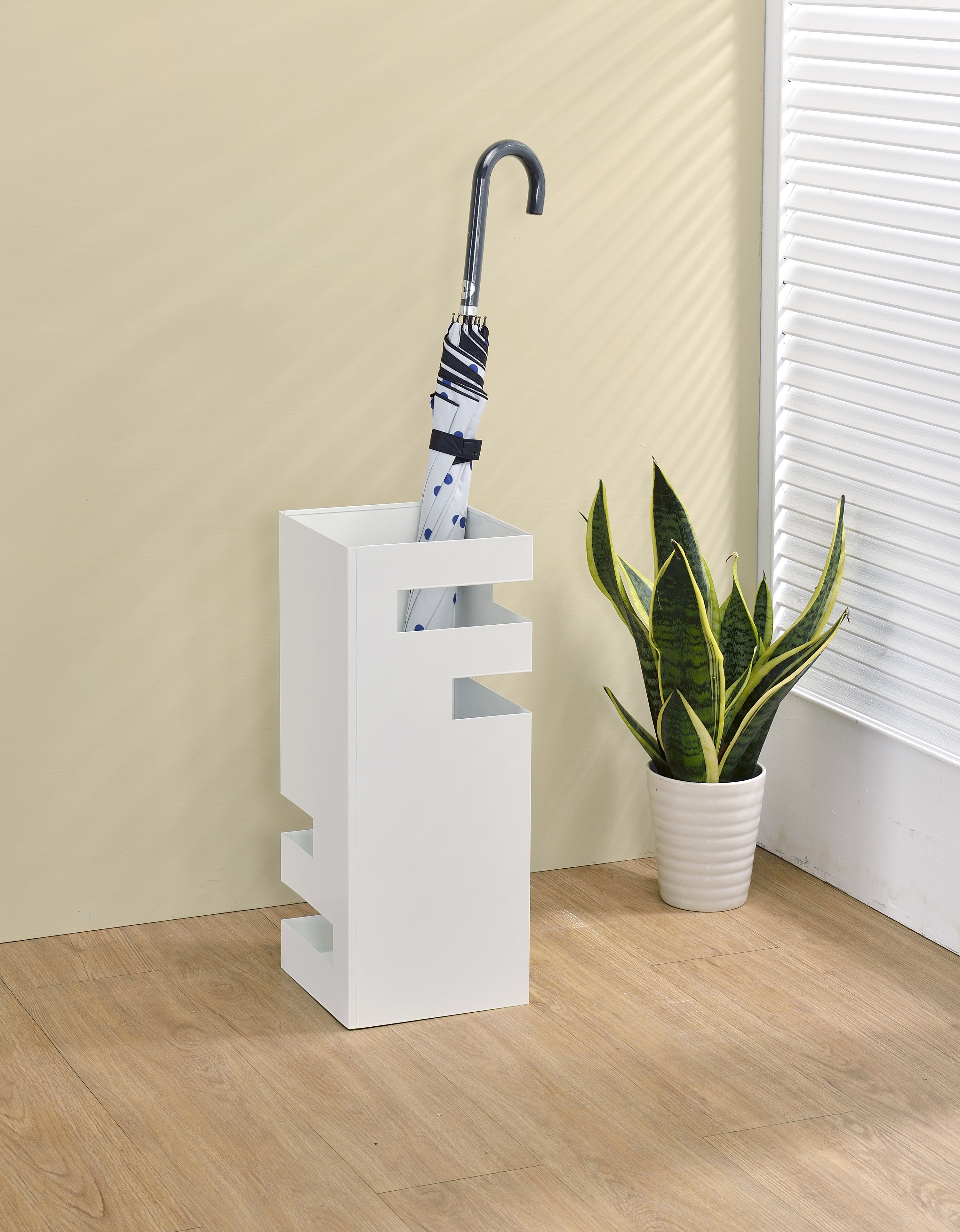 Ivy Bronx Coutu Plastic Freestanding Umbrella Stand | Wayfair