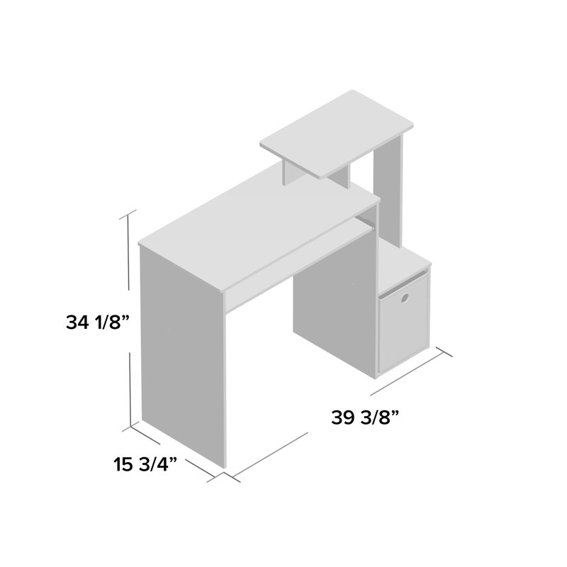Ebern Designs Lancaer Computer Desk & Reviews | Wayfair