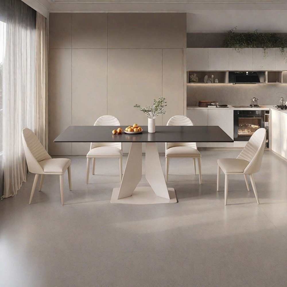 Elamer European modern simple dining table set | Wayfair