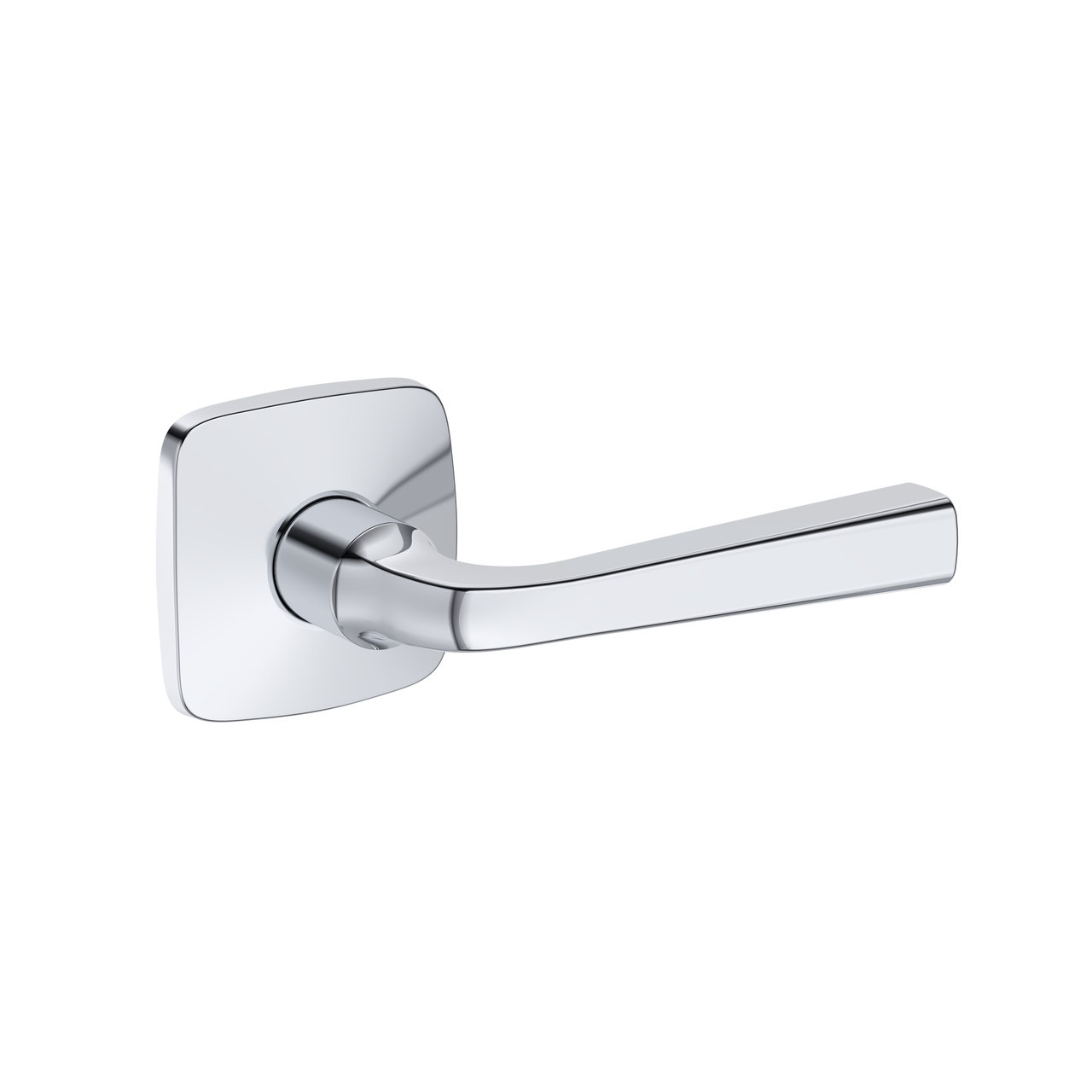 Baldwin Kingvale Half Dummy Lever with Soft Square Rose | Wayfair