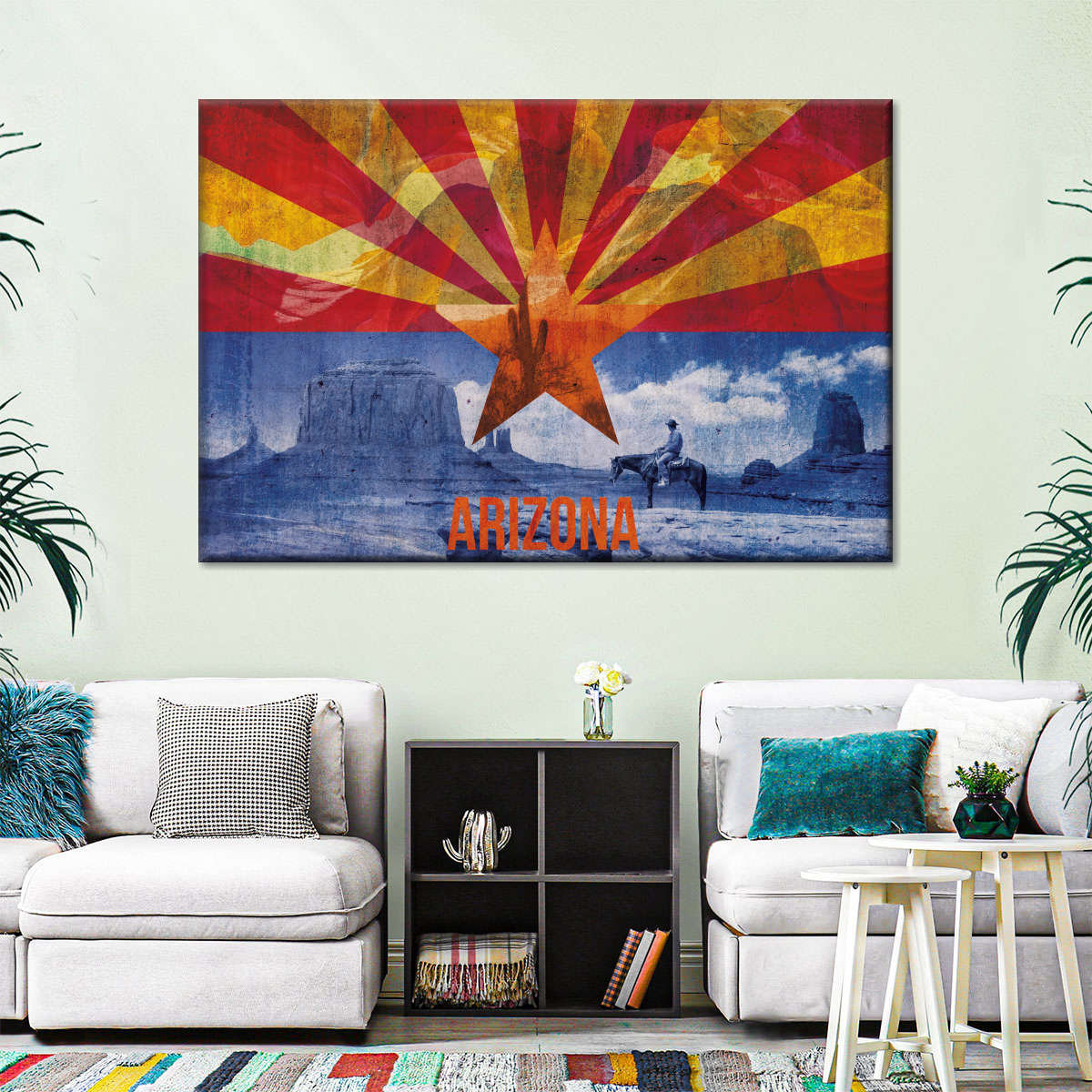Trinx Flag Of Arizona | Wayfair