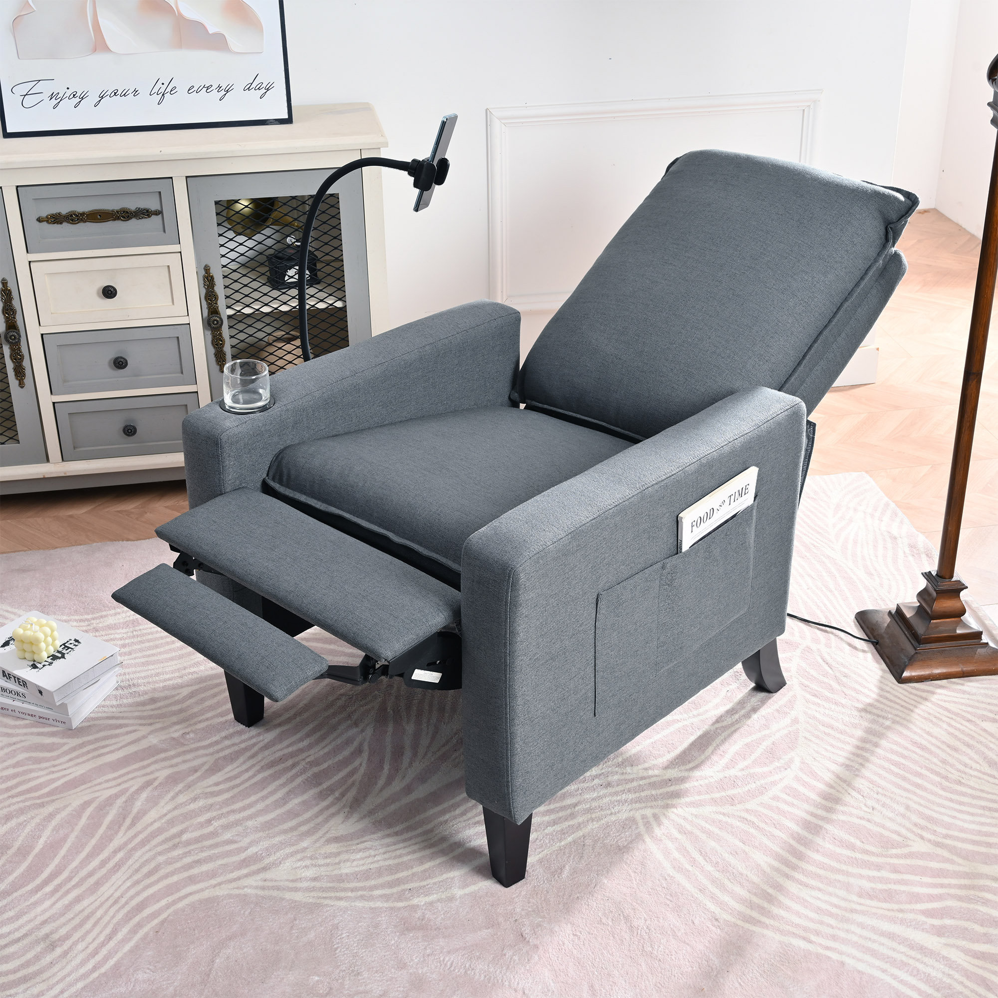 Winston Porter Recliner Chairs For Adults, Adjustable Recliner Sofa ...