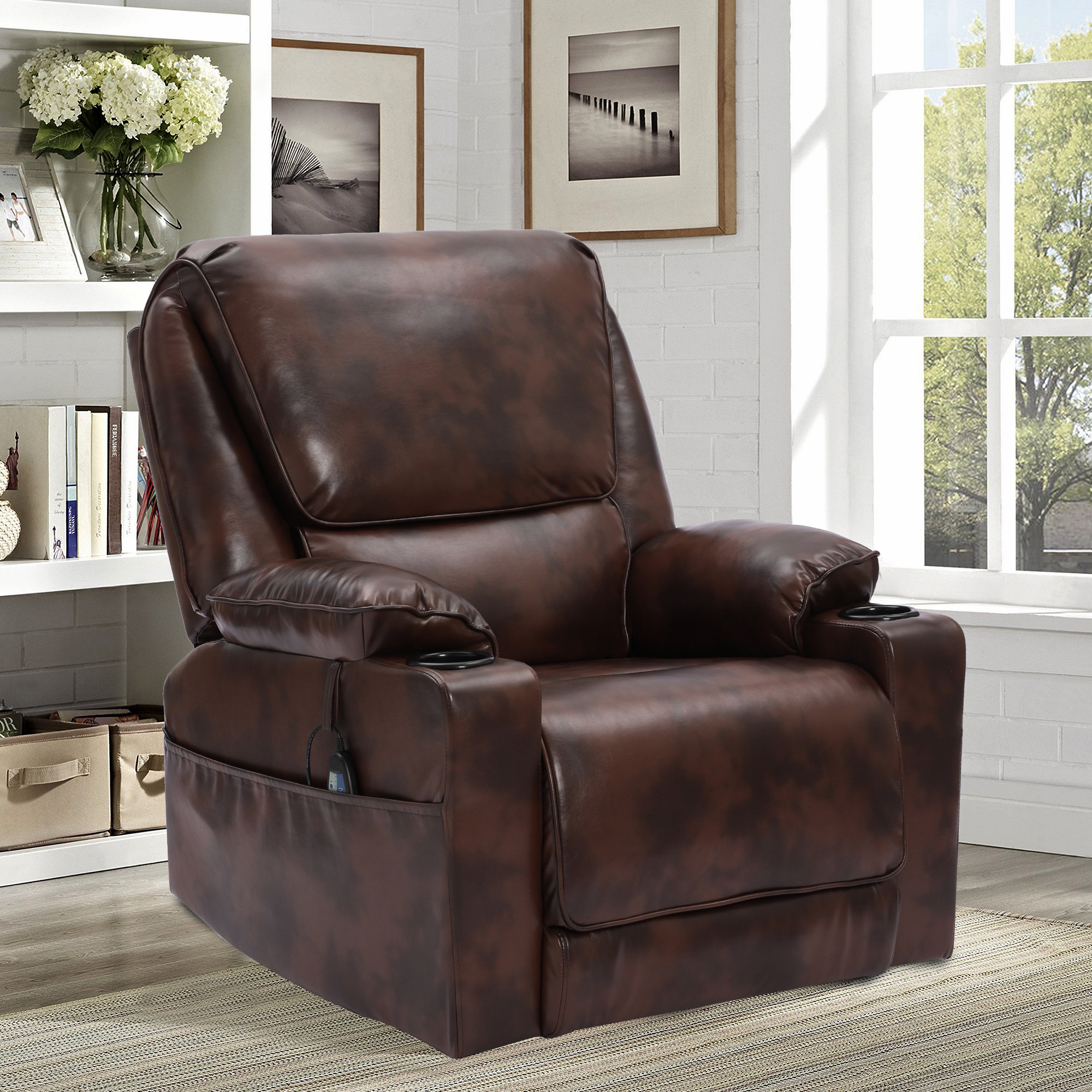 LOUVIXA Rocking Recliner Chair & Reviews | Wayfair