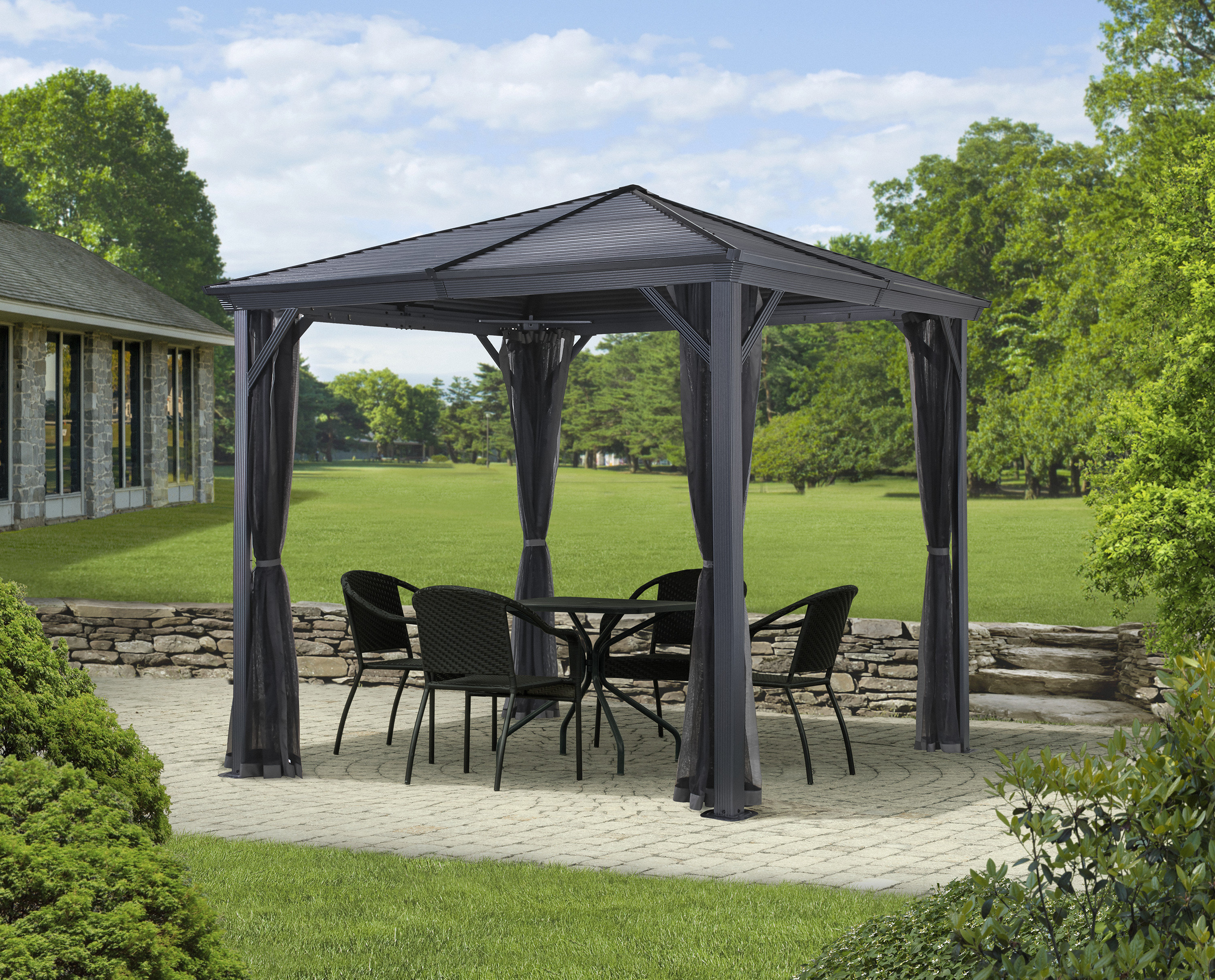 Sojag Ventura 10 ft. x 10 ft. Gazebo & Reviews - Wayfair Canada