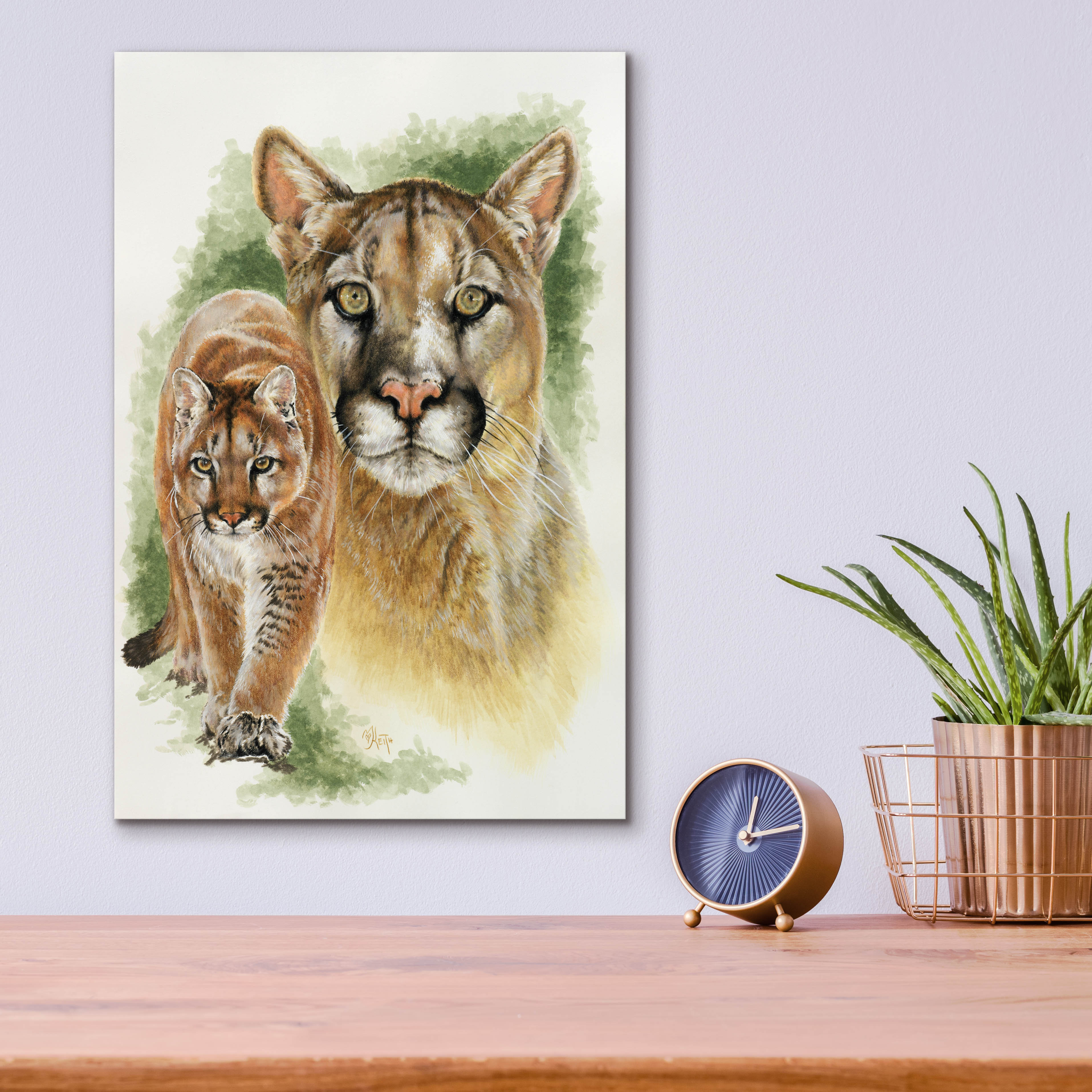 Millwood Pines Mighty by Barbara Keith - Unframed Print - Wayfair Canada