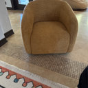 Ivy Bronx Kiptin 31.7'' W Upholstered Modern Comfort 360 Degree Swivel ...