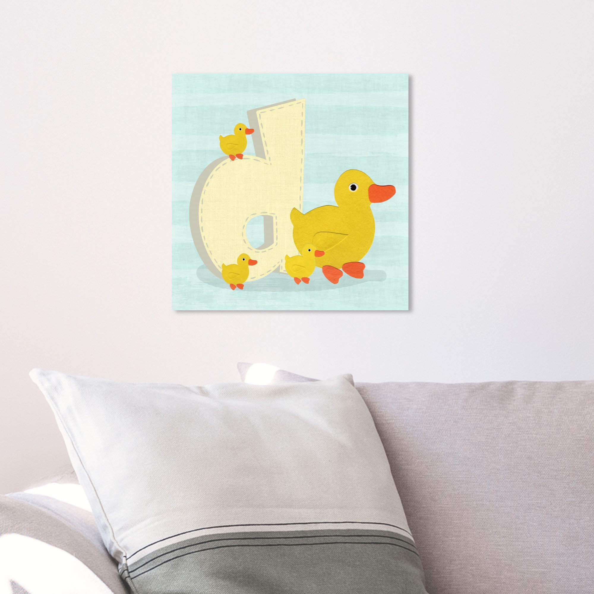 Isabelle & Max™ Dube Letter D Canvas Art - Wayfair Canada