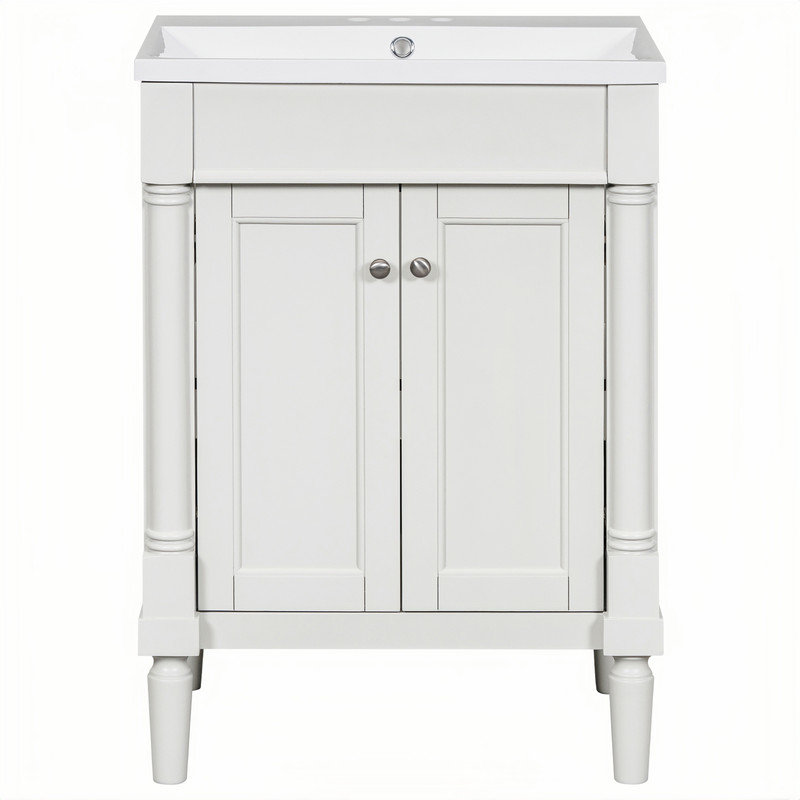 MINGT 24'' Single Bathroom Vanity Base Only | Wayfair