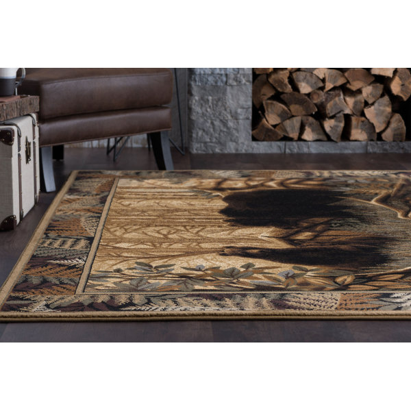 Threadbind Performance Beige/Brown Rug & Reviews | Wayfair