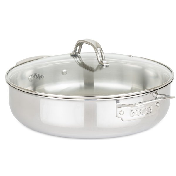 Viking 3-Ply 17 Piece Stainless Steel Cookware Set & Reviews | Perigold