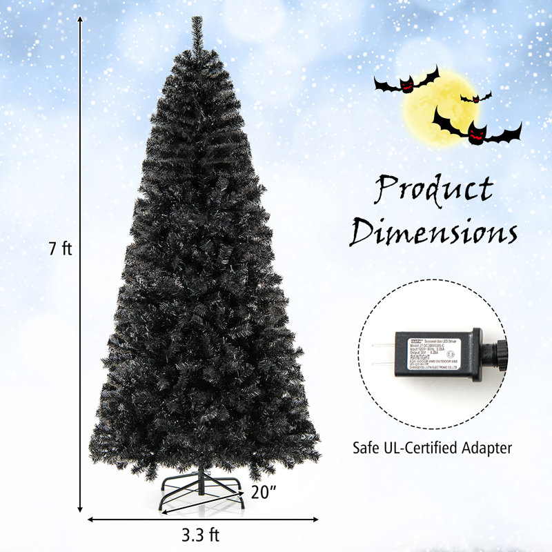 dark artificial tree
