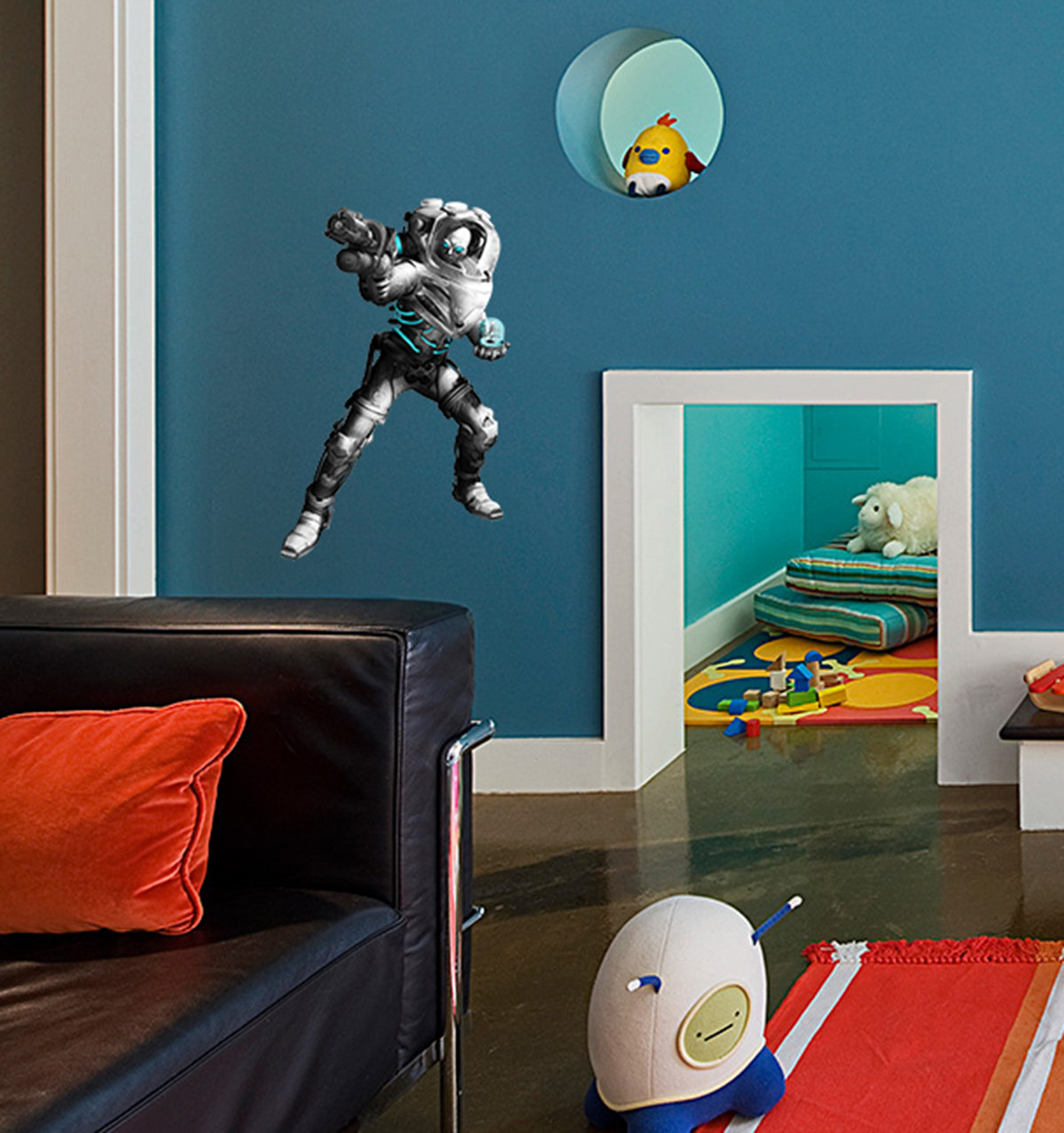 Trinx Space Monster Decal, Space Monster Sticker, Spaceman Decal | Wayfair