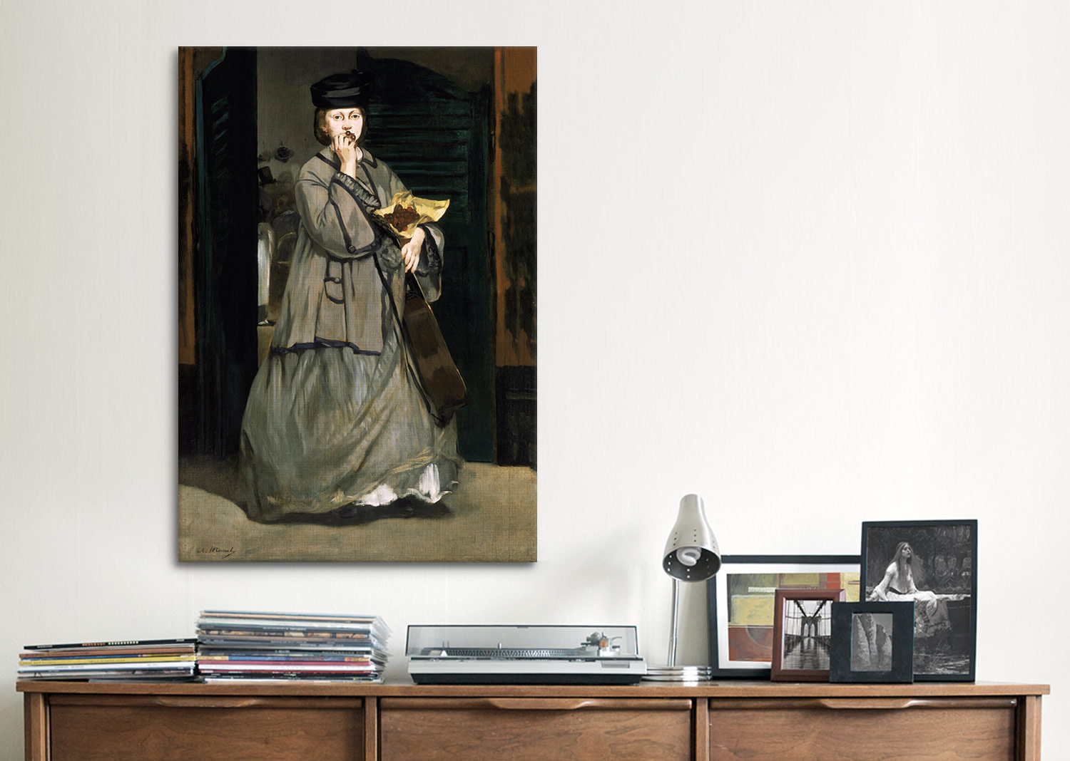 Vault W Artwork 'Street Singer' by Edouard Manet Painting Print on ...