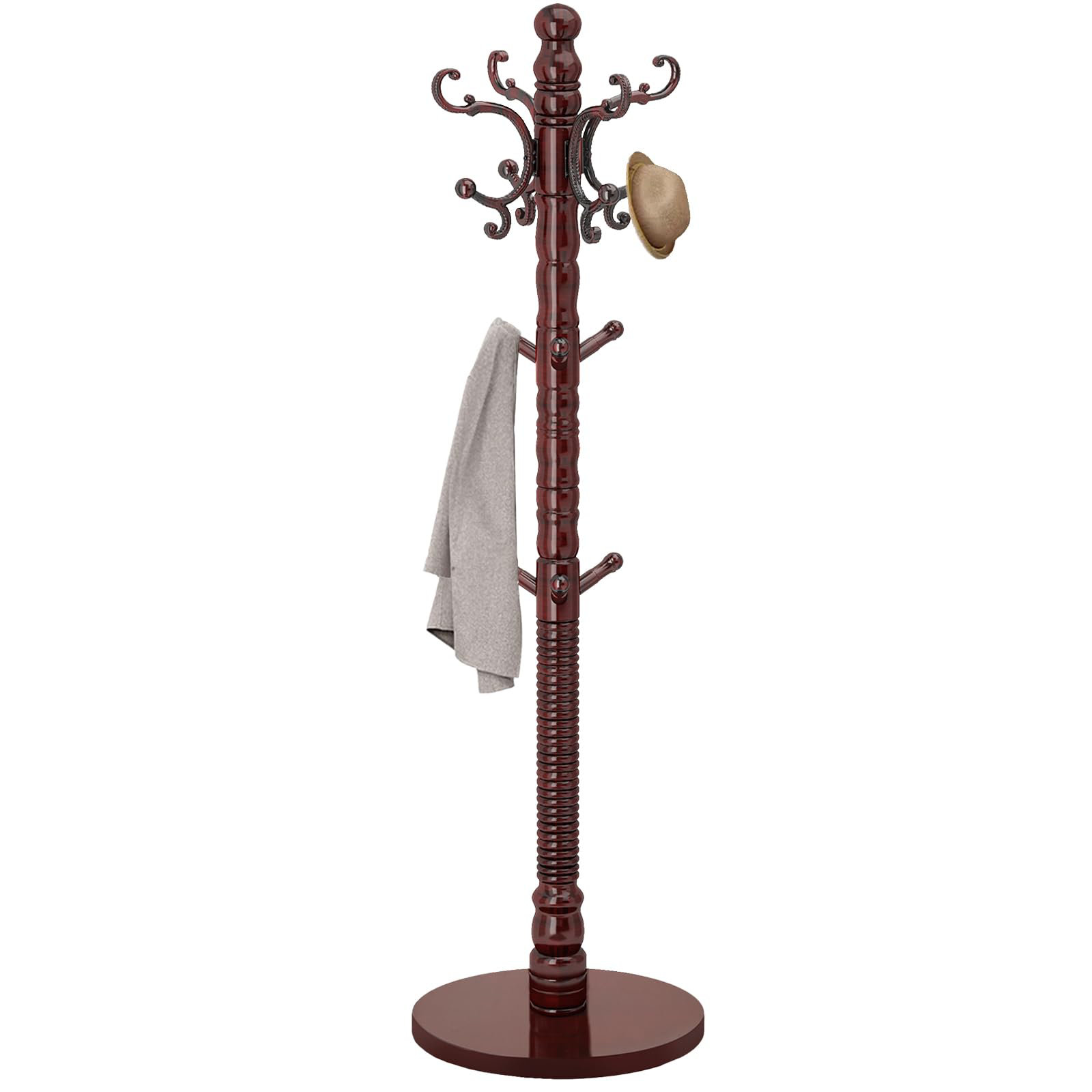 SHIRLEY'S OFFICE FURNITURE, LLC Freestanding 14 - Hook Coat Rack | Wayfair