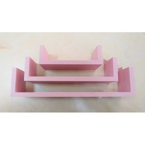 Ebern Designs David-Kevan 3 Piece U-Shape Floating Shelf | Wayfair.co.uk
