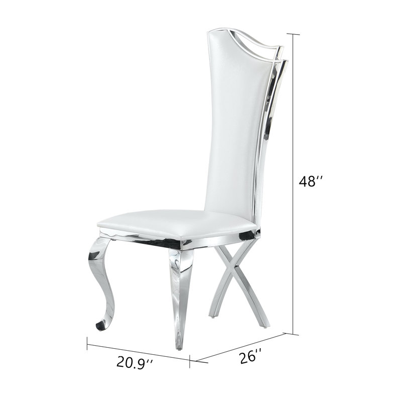 Rosdorf Park Solid Back Side Chair Dining Chair | Wayfair