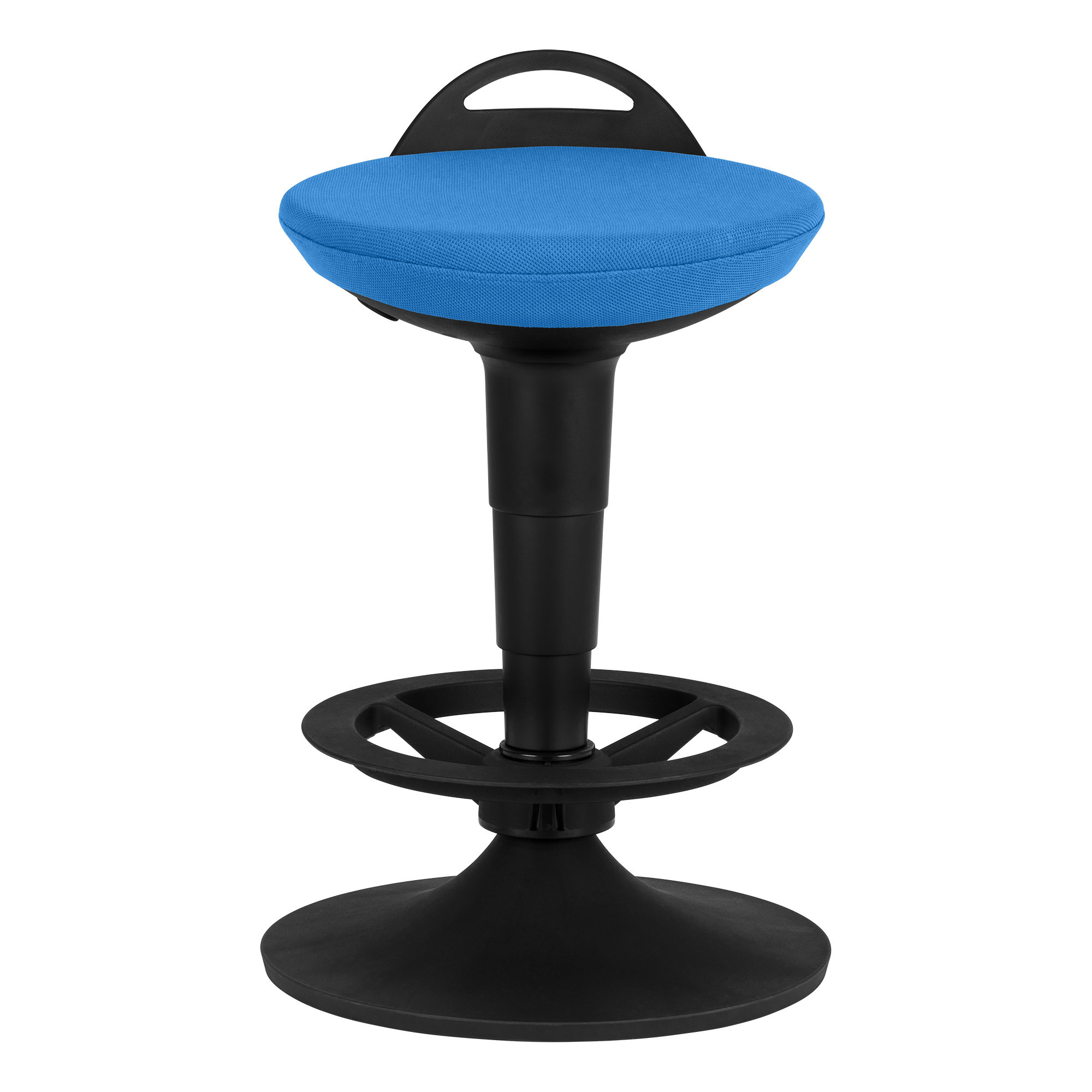 Learniture Adjustable-Height Padded Lab Stool | Wayfair